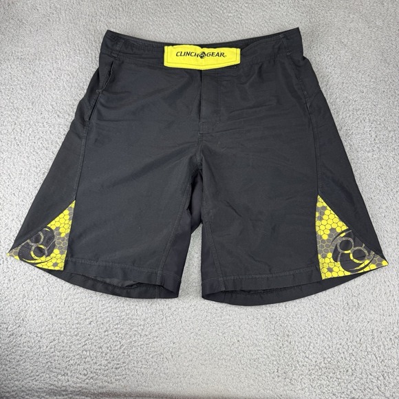 Shorts | Clinch Gear Shorts Men 34 Black Martial Arts Wrestling Mma ...
